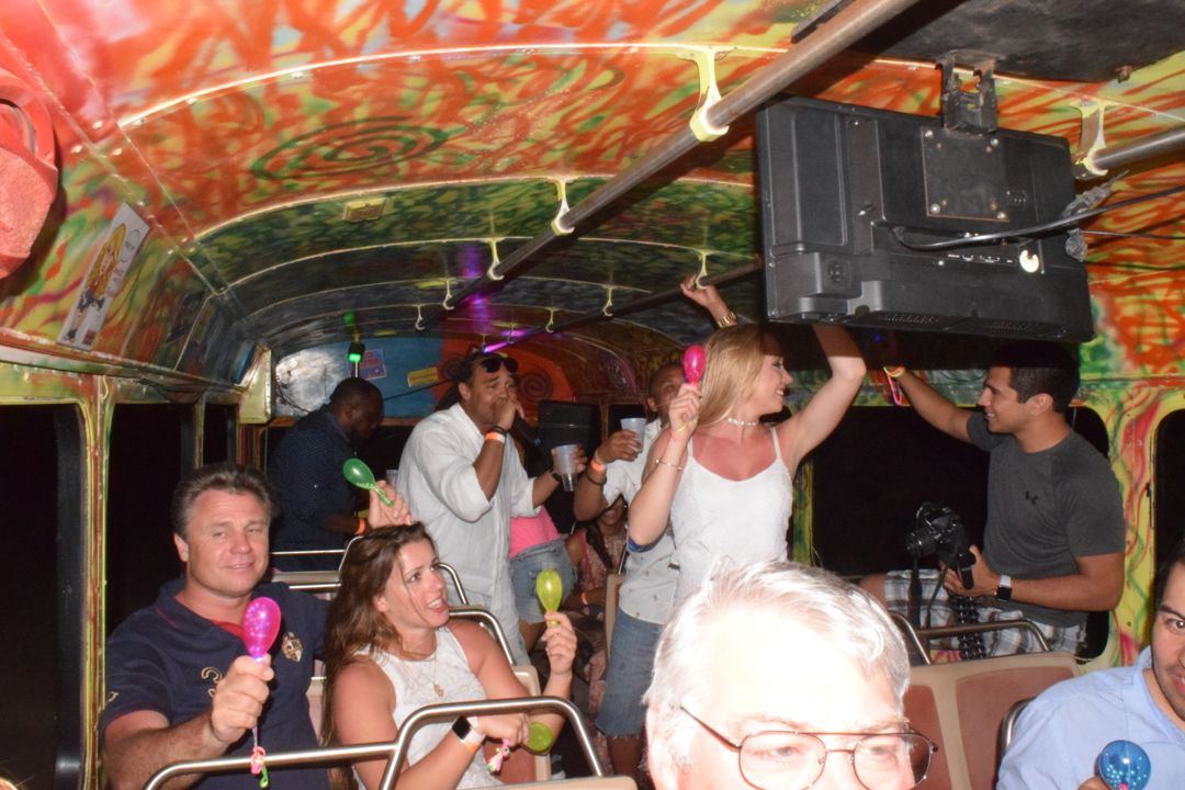 VisitAruba.com - Bar Jam Tour - Karaoke Party Bus