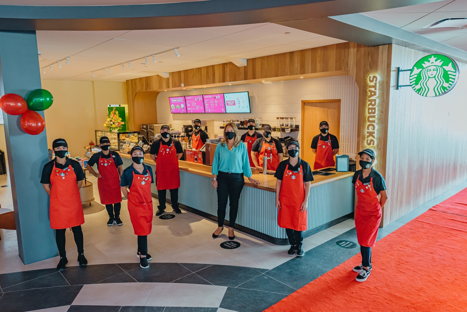 Starbucks Aruba opens its fifth store bringing its unmatchable ...