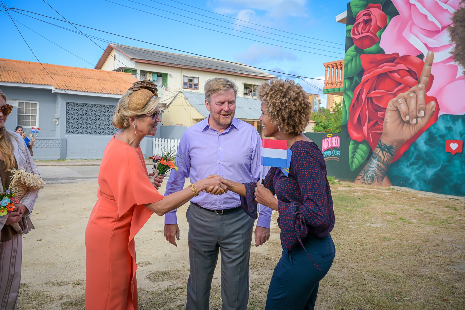 Dutch royal family visits Aruba during their tour of the Dutch ...