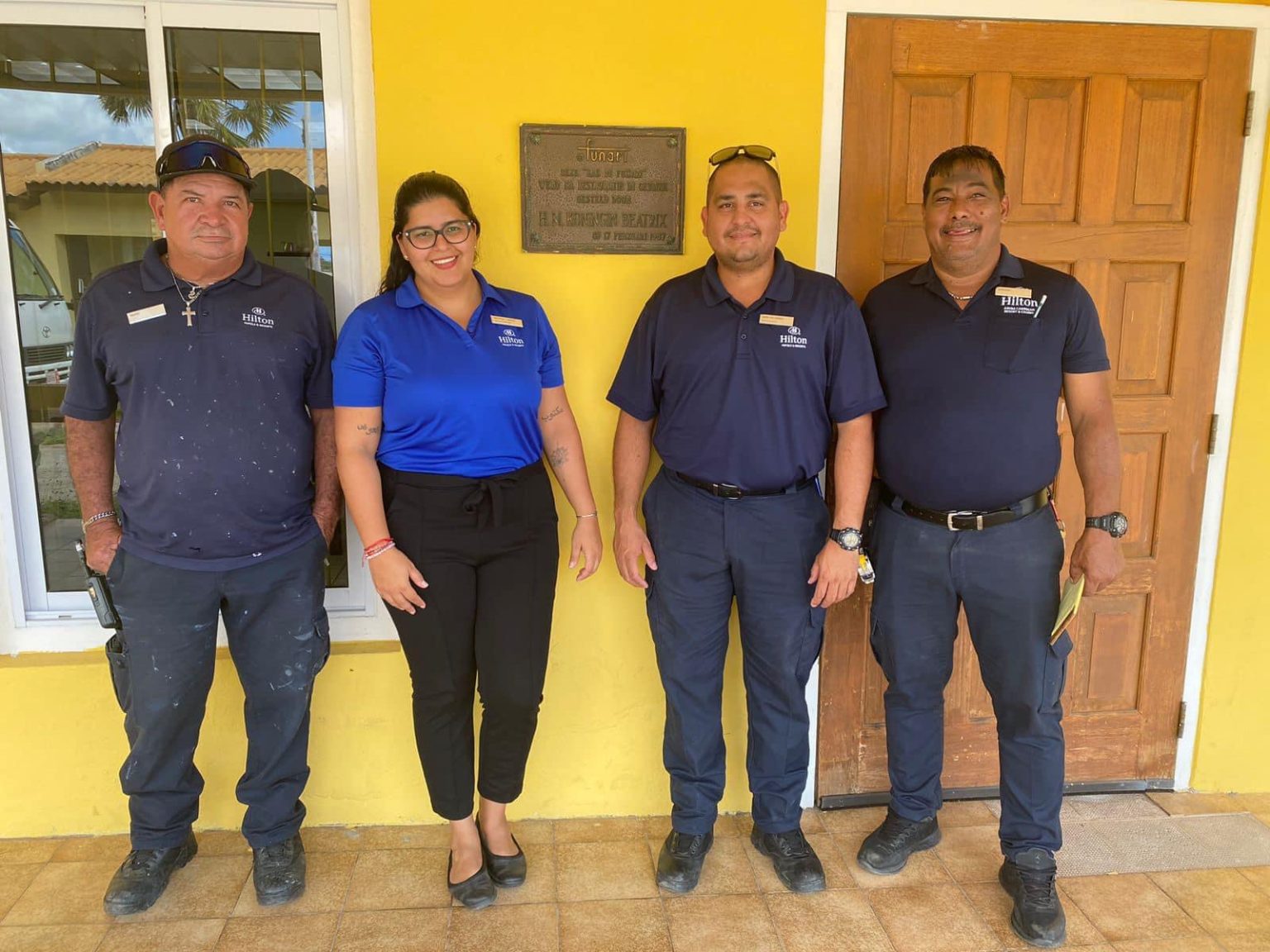 Celebrating Hilton Aruba’s Engineering Month by Giving Back to the ...