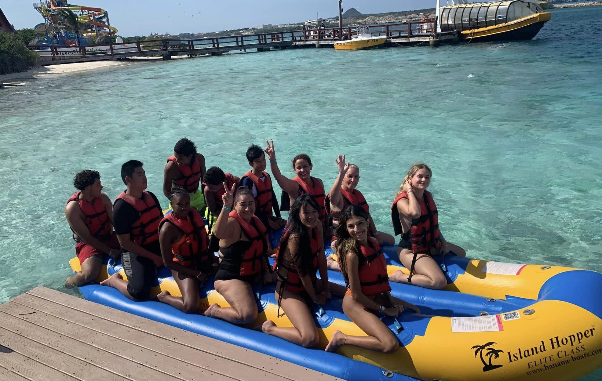 Fun in the Sun for The Hilton Aruba Caribbean Resort & Casino family ...