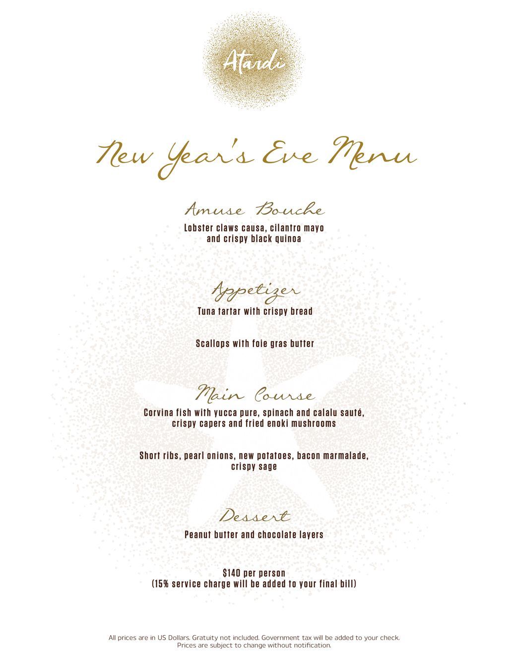 Aruba Restaurant Specials - special offers and deals at Aruba Restaurants