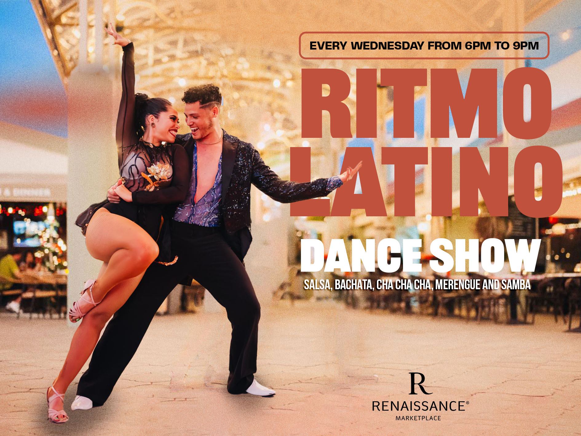 Ritmo Latino Dance Show at Renaissance Marketplace - VisitAruba.com